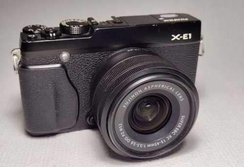 Fujifilm X-E1 с объективом 15-45mm