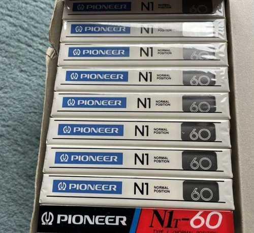 Аудиокассеты новые Pioneer, Scotch, Sony