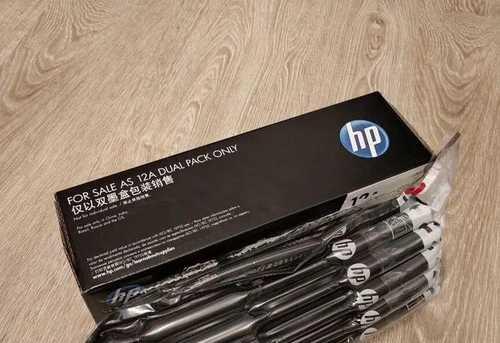 Тонер-картридж лазерный HP 12A черный Q2612AF