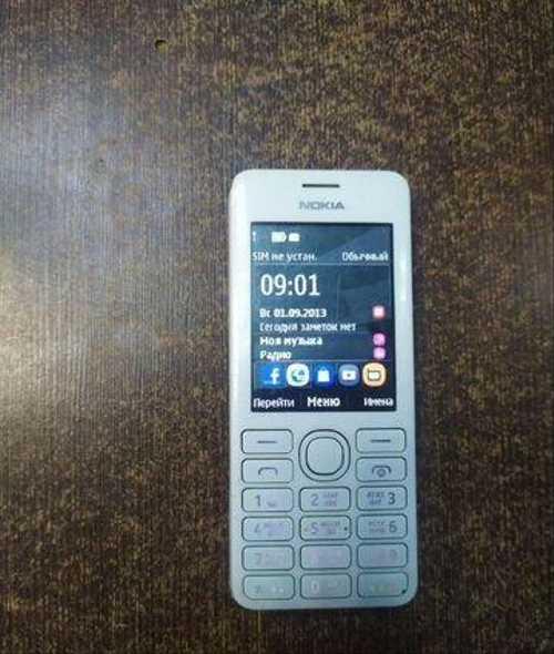 Телефон Nokia Asha 206