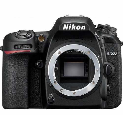 Зеркальный фотоаппарат Nikon D7500 Body