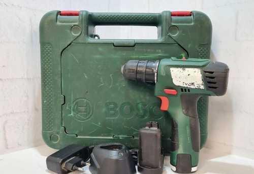 Дрель-шуруповерт Bosch 12v / (Зелёный)