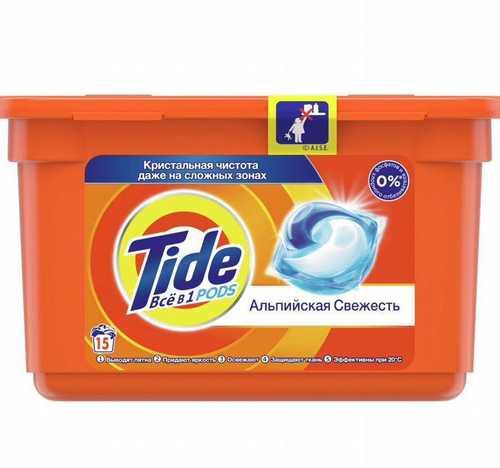 Tide капсулы Все в 1 PODs Альпийская #376310