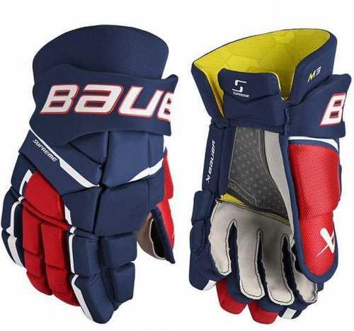 Перчатки хоккейные Bauer Supreme M3 INT 13