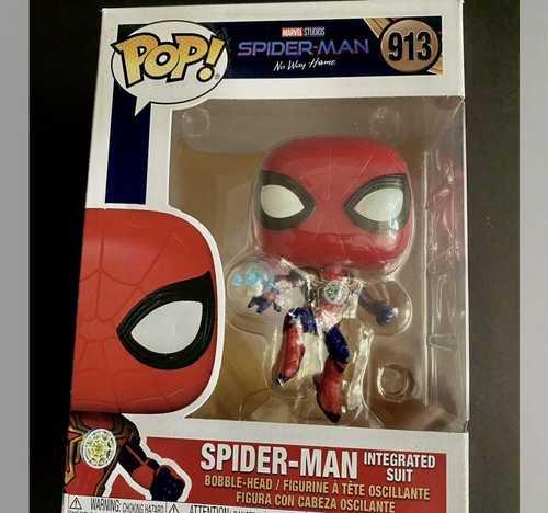 Funko pop marvel Spider-man 913 Фанко Спайдермен Ч