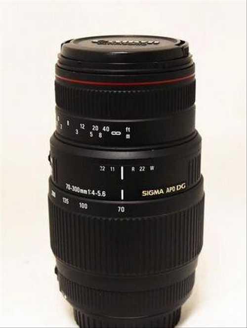Объектив Sigma (Canon) 70-300mmm f/4-5.6 APO DG MA