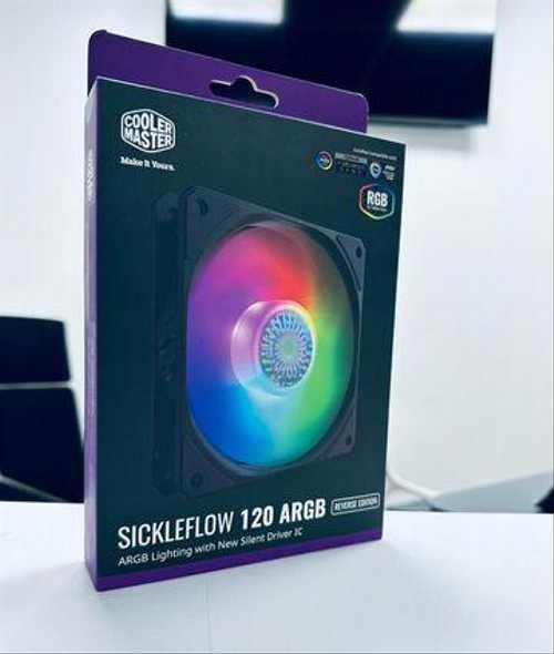 Кулер CoolerMaster Sickleflow 120 argb