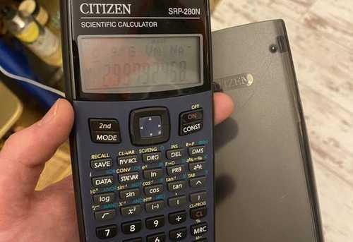 Инженерный калькулятор Citizen SRP-280N