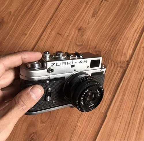 Плёночный фотоаппарат zorki 4K
