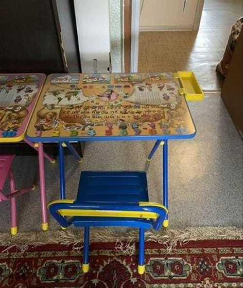 Письменный стол и стул для школьника