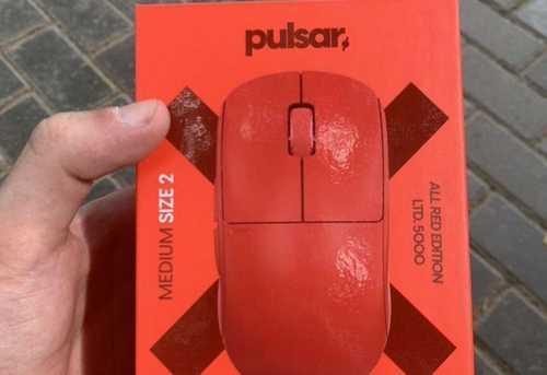 Игровая мышь pulsar x2 red