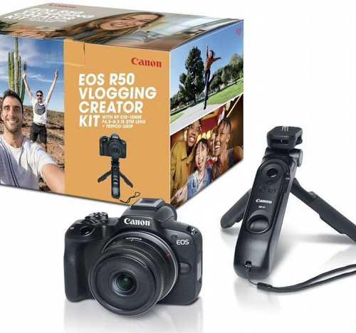 Canon EOS R50 Vlogging Creator Kit