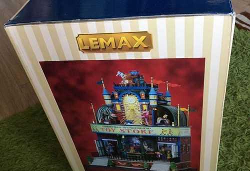 Lemax Магазин игрушек композиция домик со светом