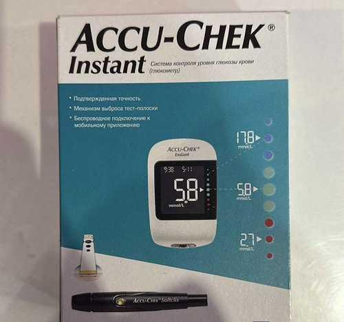 Глюкометр accu chek instant