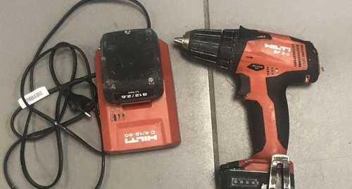 Ис6к1 - Дрель-шуруповерт Hilti SF 2-A 2.6Ач х2