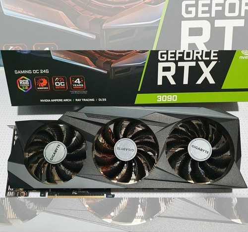 Видеокарта gigabyte GeForce RTX 3090 gaming OC