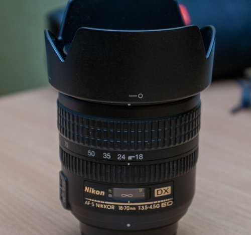 Nikon 18-70mm f3.5-4.5G ED-IF AF-S DX