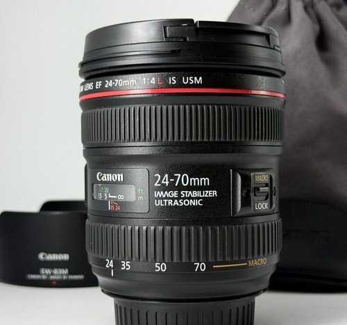 Canon EF 24-70mm f/4L IS USM (как новый)