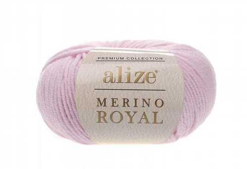 Пряжа Alize 'Merino Royal' 50г 100м (100 шерсть)