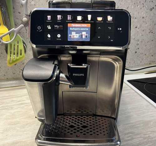 Кофемашина philips 5400 series lattego