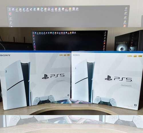 Новая Sony Playstation 5 Slim disc, 1 тб, CFI-2000