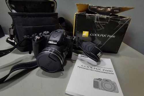 Nikon Coolpix P600 Фотоаппарат Зум 60x Zoom