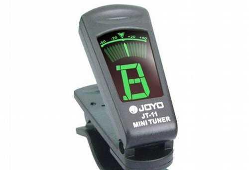 Тюнер универсальный joyo jt-11 mini tuner