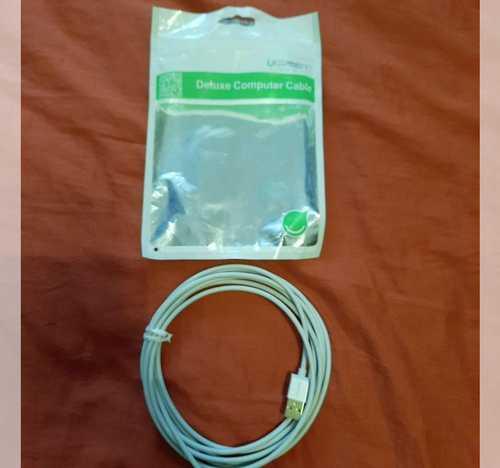 Кабель usb micro usb 3 метра