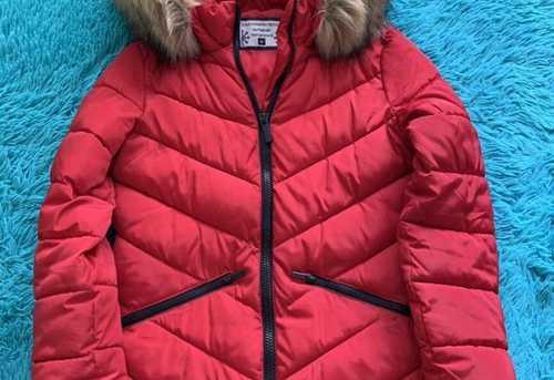 Зимняя куртка удлиненная теплая Terranova M б/у