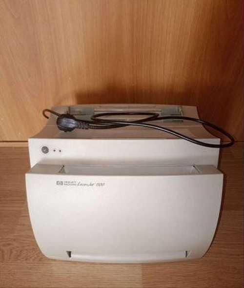 Принтер лазерный HP LaserJet 1100 с катриджем