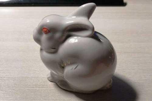 Фарфоровый кролик СССР