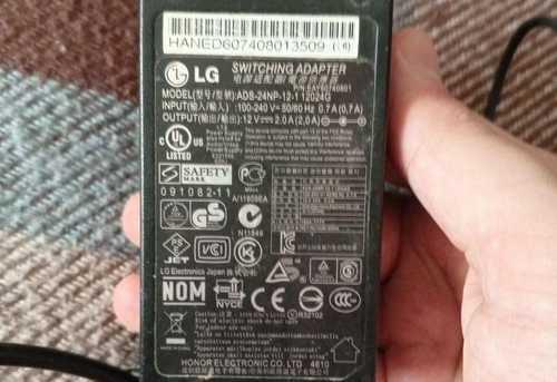 Блок питания lg switching adapter ads-24np-12-1