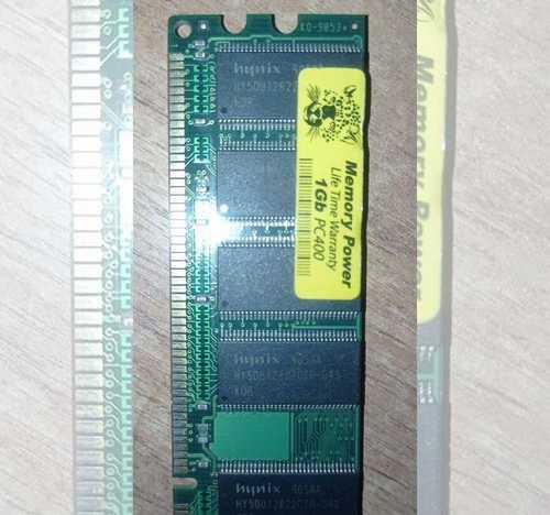 DDR1 1gb 400мгц