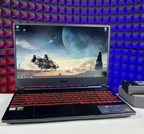 Игровой ноутбук MSI i7/GTX1660TI/16RAM/120Hz