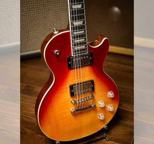 Epiphone Les Paul Modern Figured Magma Orange Fade