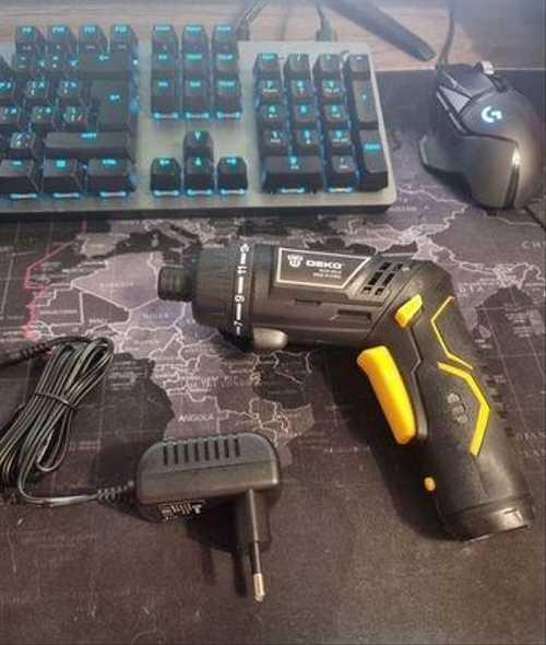 Электрическая отвертка deko DCS3.6DU2