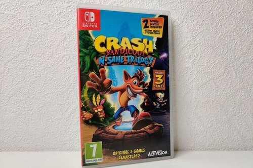 Crash bandicoot n sane trilogy switch