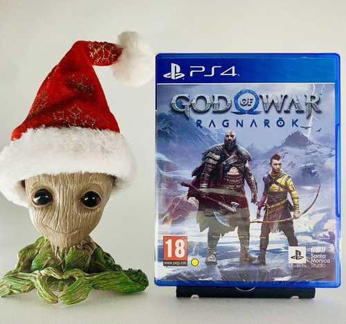 God of War Ragnarok игра для PS4 новая, полностью