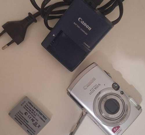 Цифровой фотоаппарат canon ixus 950 is