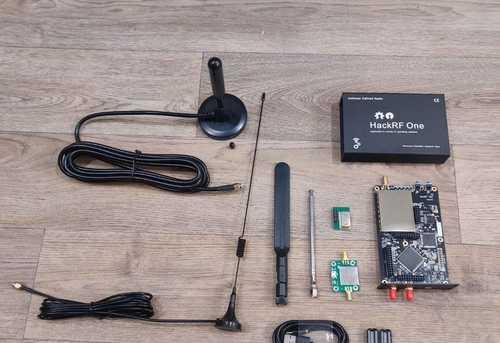 Hackrf one + tcxo + 4 антенны