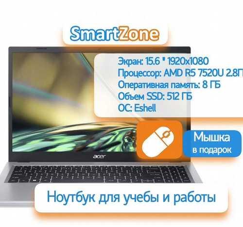 Ноутбук Acer Aspire 3 A315-24P-R490 R5/8/512