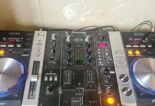 Pioneer djm 400+cdj200