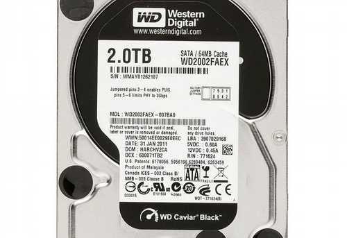 Жёсткий диск Western Digital Black 2TB