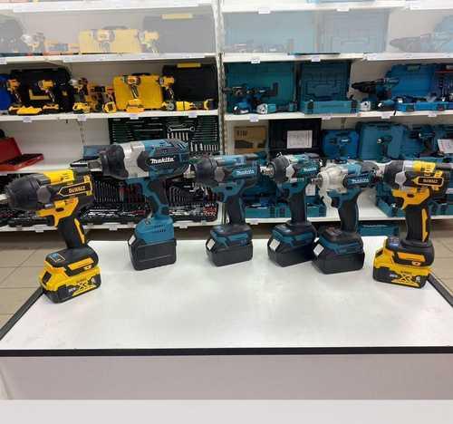 Гайковерт аккумуляторный Makita/Dewalt С гарантией