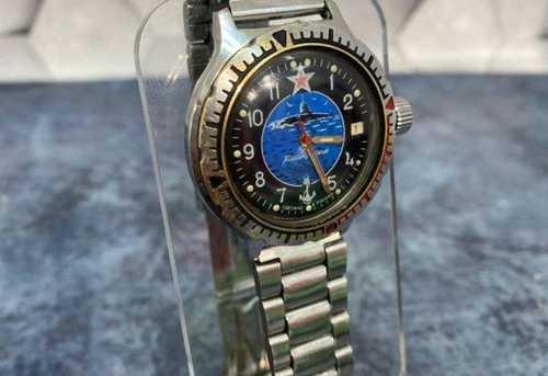 Часы наручные СССР амфибия 200м под водой