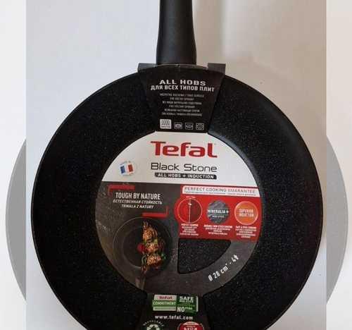 Сковорода-вок Tefal 28 см Black Stone (G2811972)