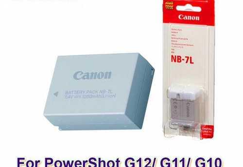 Аккумулятор Canon NB-7L для G10,G11,G12,SX 30 IS