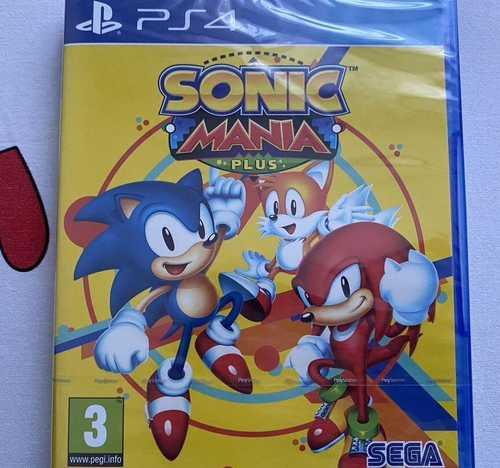 Sonic Mania Plus PS4 (Новый Диск)