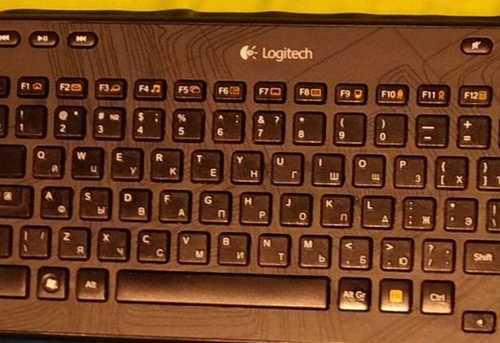 Беспроводная клавиатура и мышь logitech