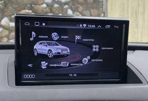 Android магнитола audi q3 8 дюймов